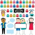 Creative Teaching Press Stick Kids All Are Welcome Bulletin Board Set ...