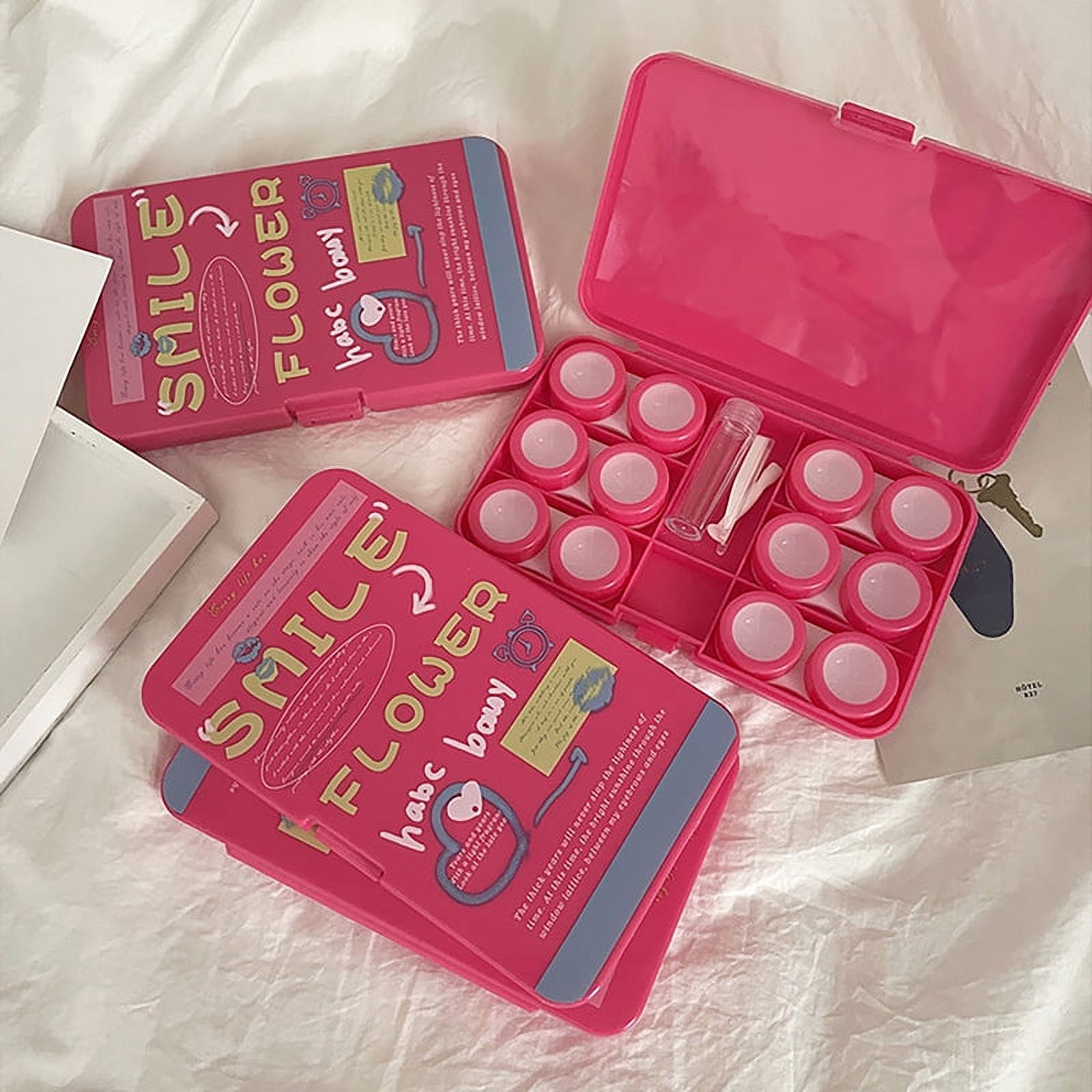Creative Text Simple Portable Contact Lens Box Companion Care Box ...