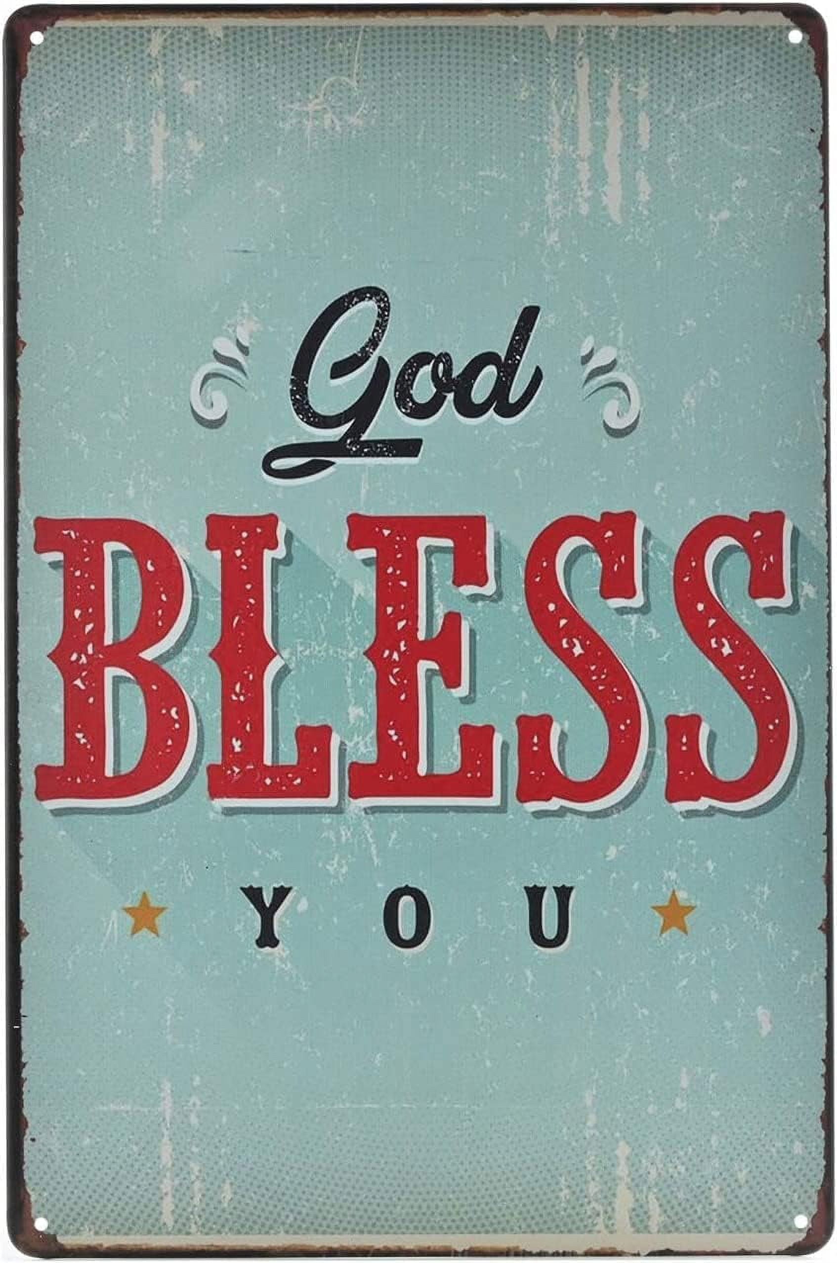 Creative Tin Sign Vintage Motivational Positive Quotes Metal Tin Sign ...