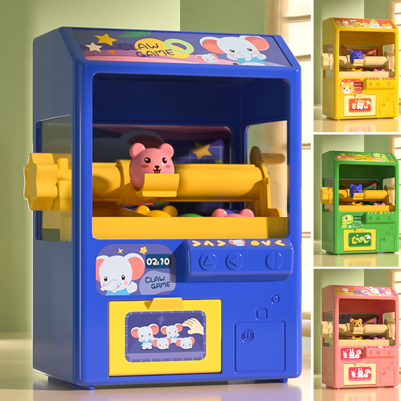 Creative Transparent Candy Machine Toy - With Music & Soft Light ...