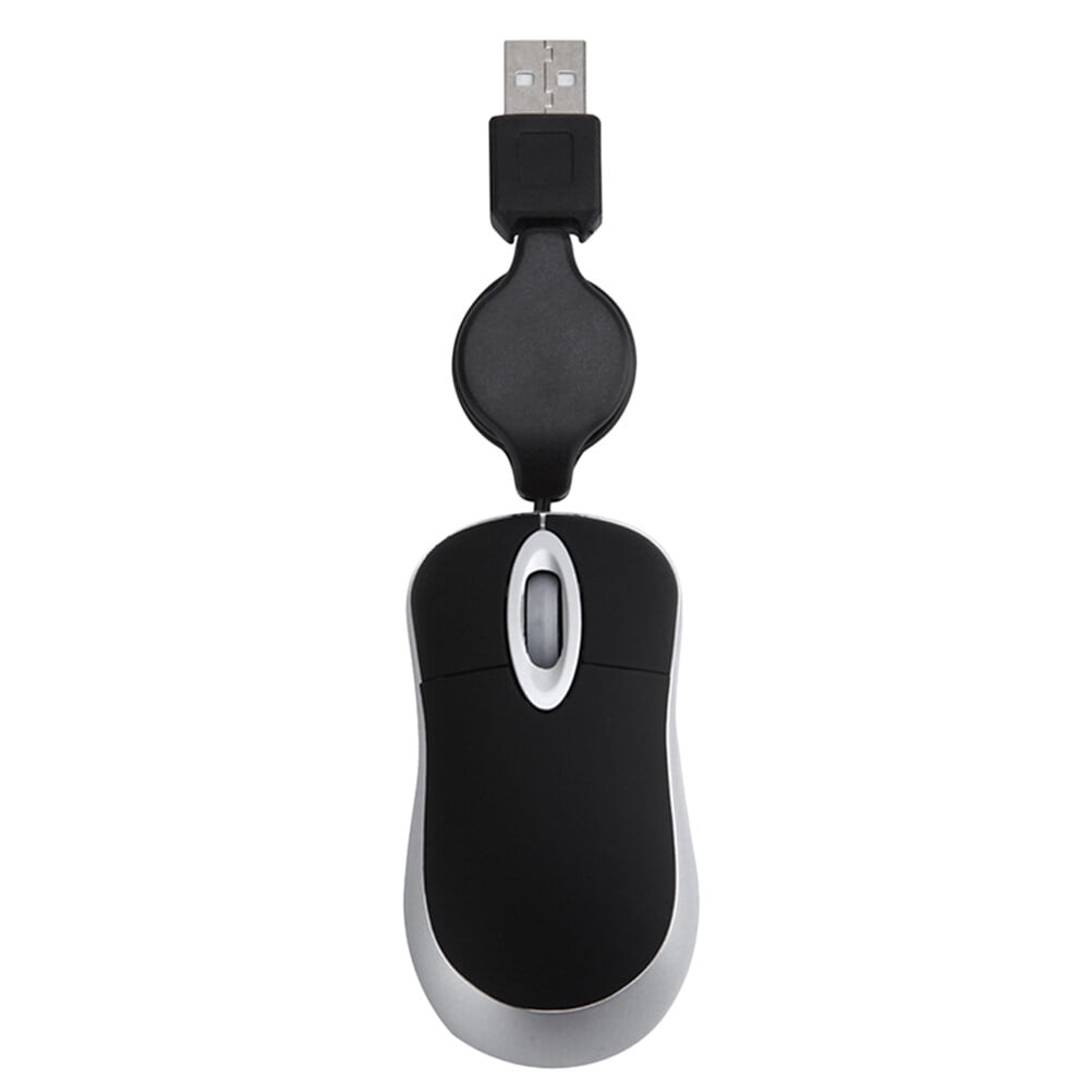 Creative USB Wired Mouse Mini Telescopic Mouse Computer Notebook Mouse ...