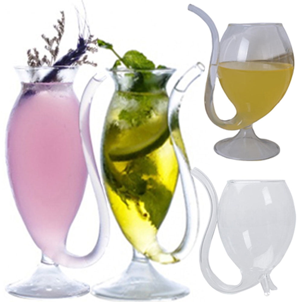 Creative Vampire wine Glass,Transparent Wine Decanter with Drinking ...