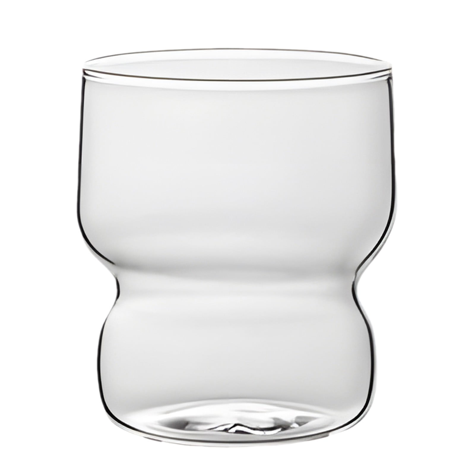 Creative Vertical Streaks Glassware Coffee Set, Wave Shape Drinking ...