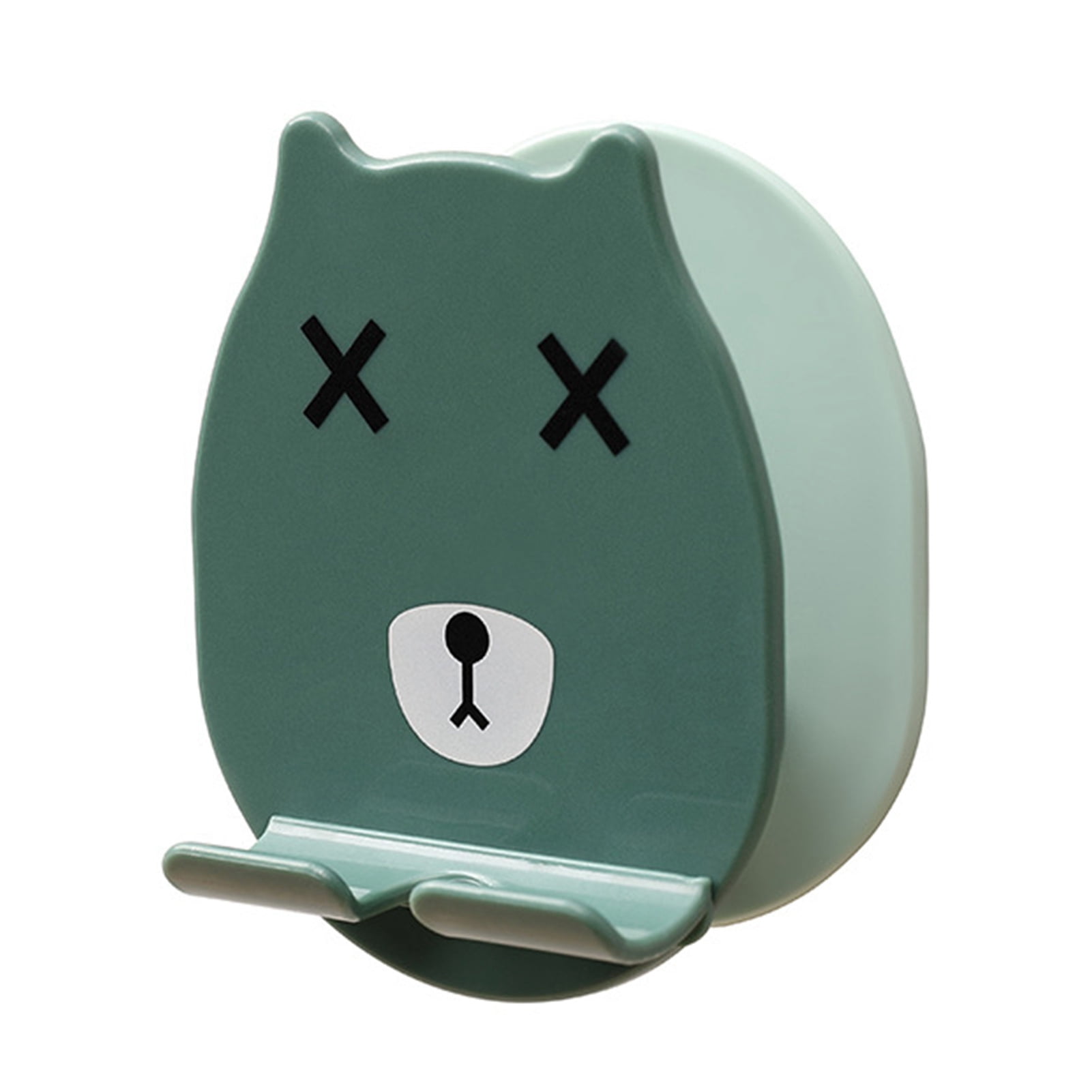 Creative Wall Mount Cell Phone Holder Punch Free Desktop Phone Stand ...