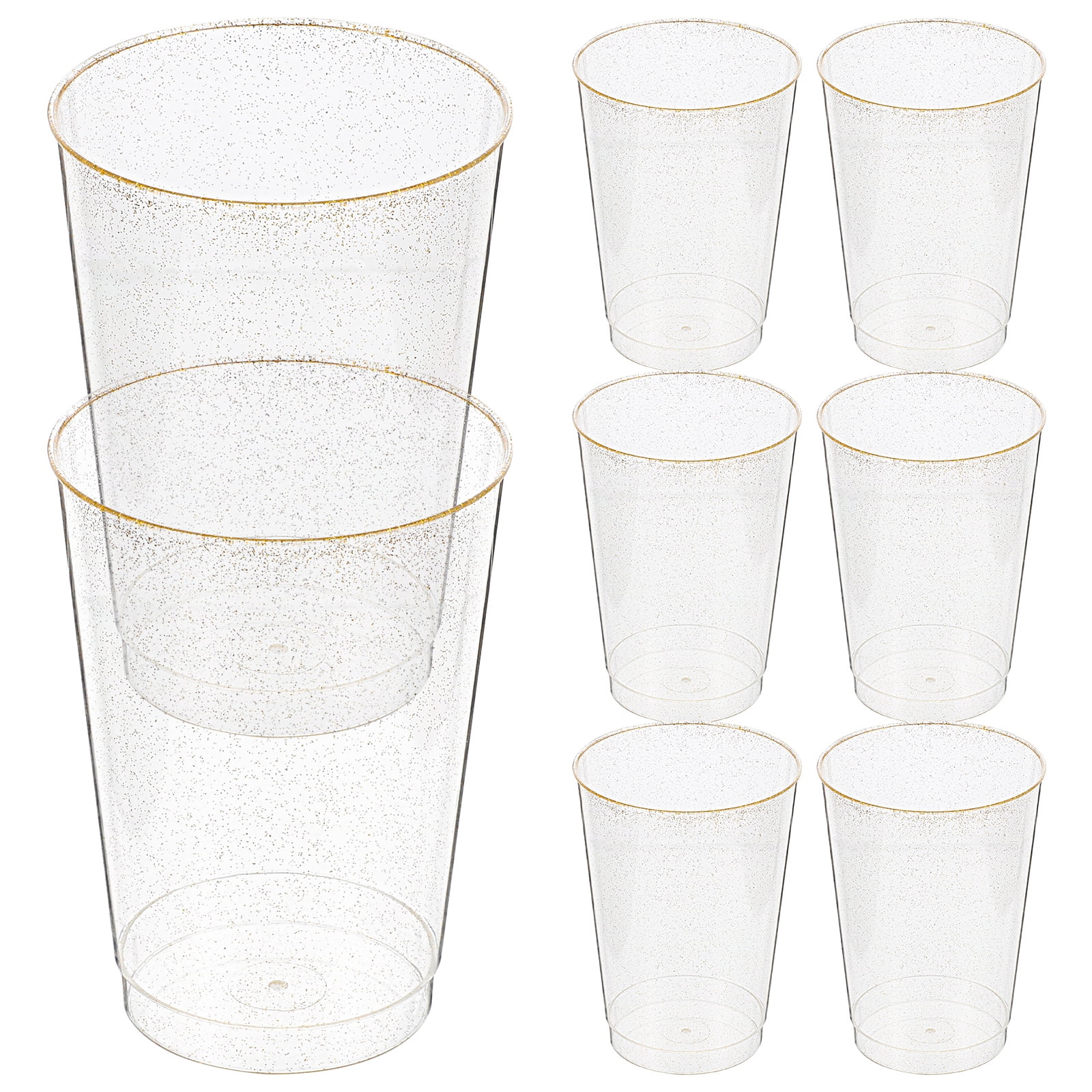 Creative Water Glass Transparent Hot Stamping Plastic Cup Party Meal Drinking Juice (Phnom Rim ...