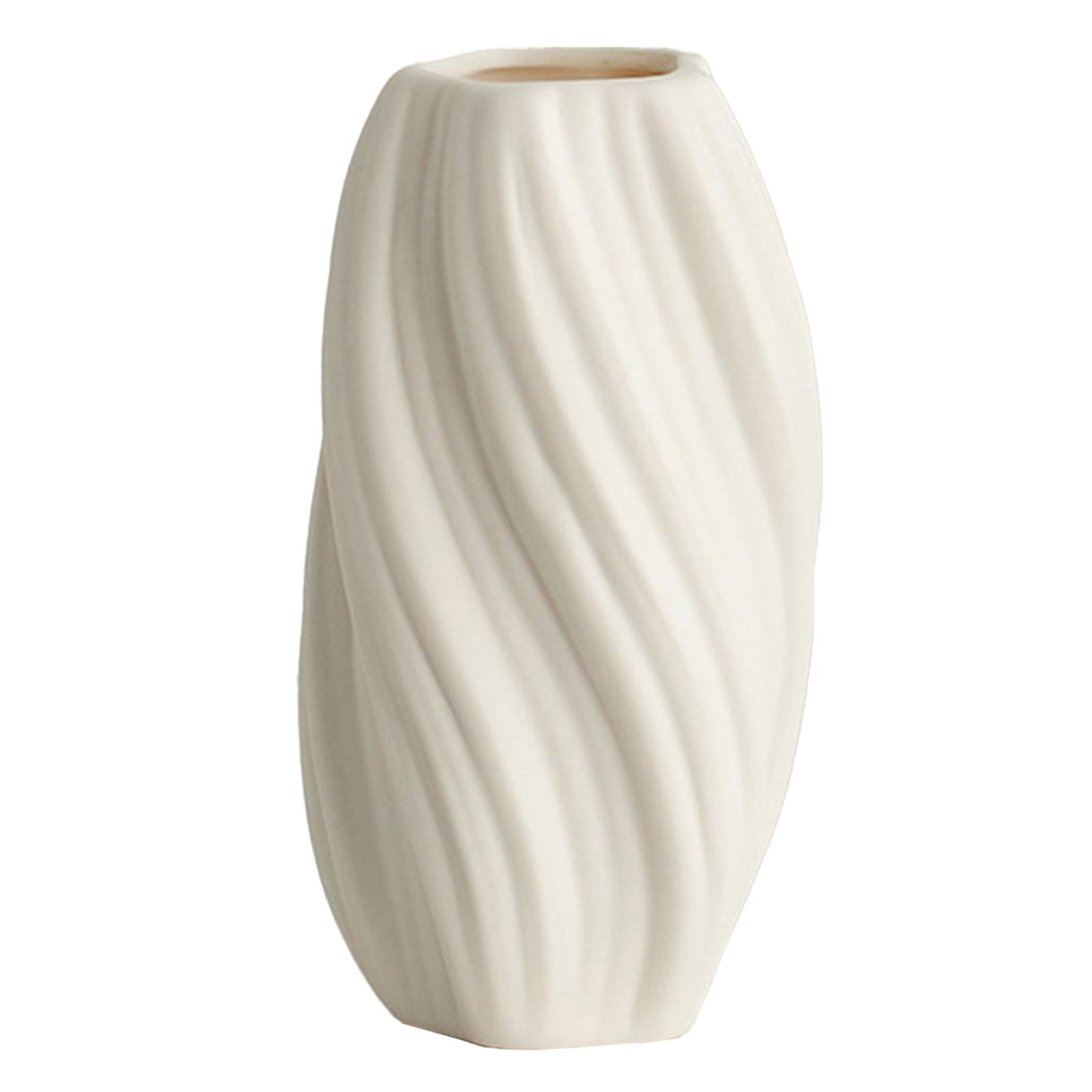 Creative White Ceramic Decorative Vase Flowers Living Room Flower ...