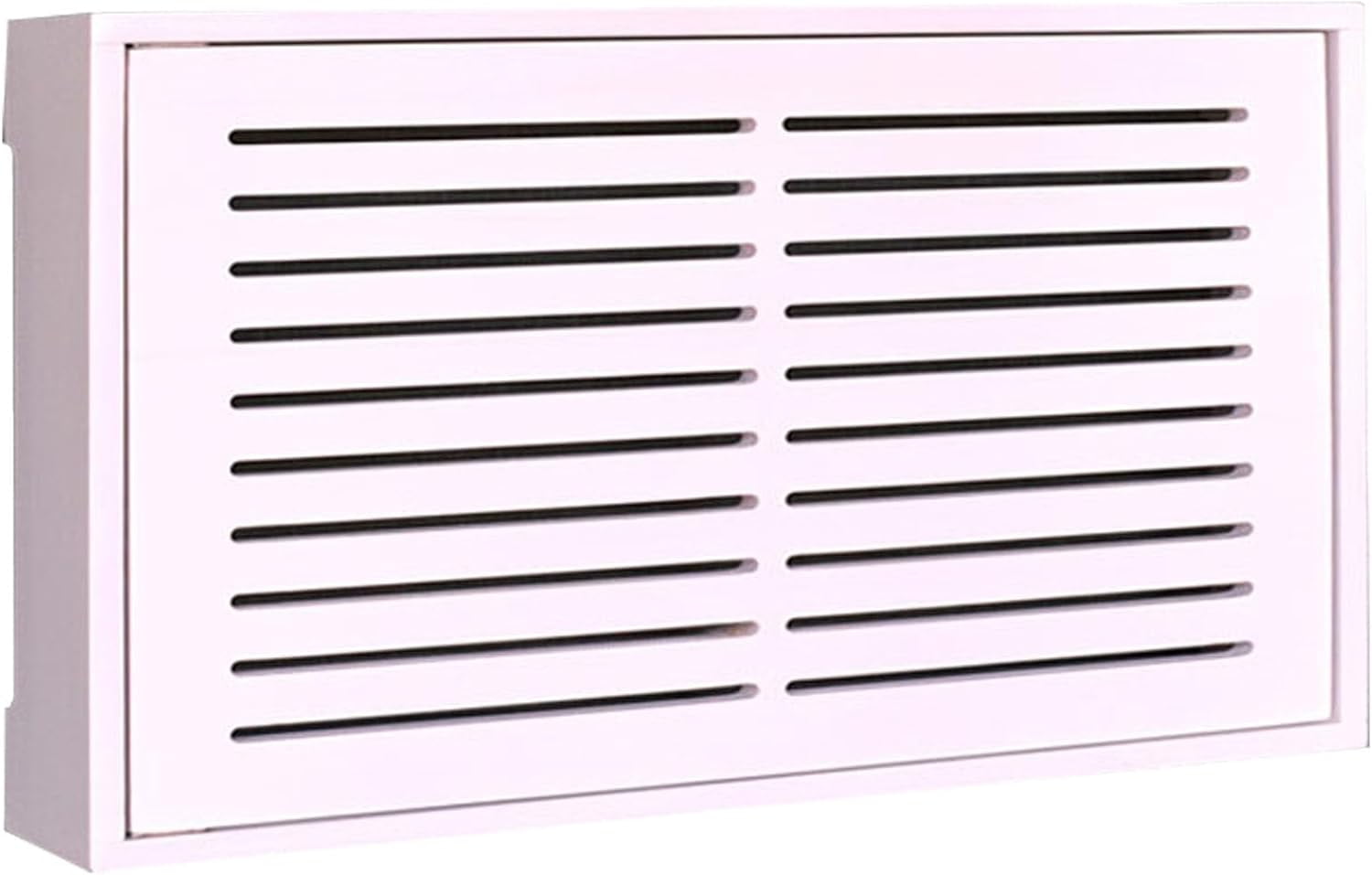 Creative WiFi Router Storage Box Wooden Floating TV Shelf Wall Mounted ...