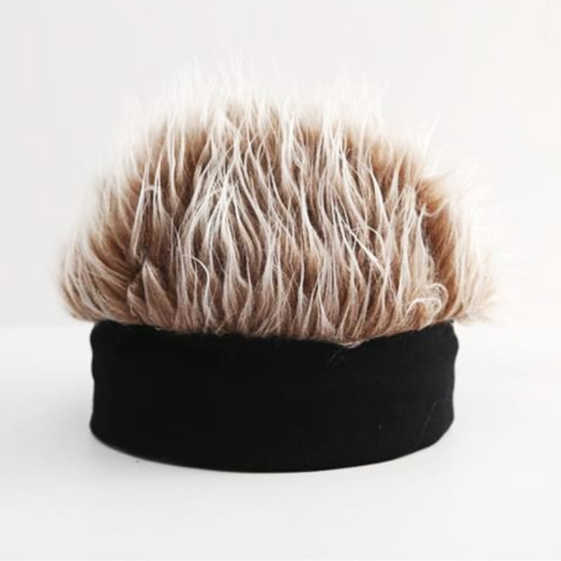 Creative Wig Hat Funny Short Hair Caps For Women Men Novelty Street Hip ...