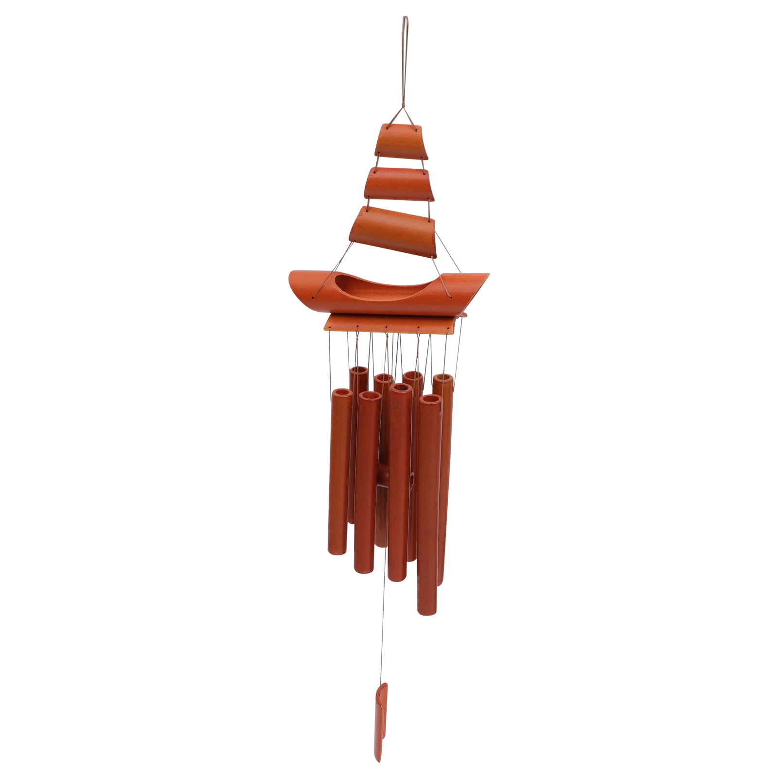 ORDDIART Unique Wind Chime Synthetic Material Cylindrical Natural 1Pack ...