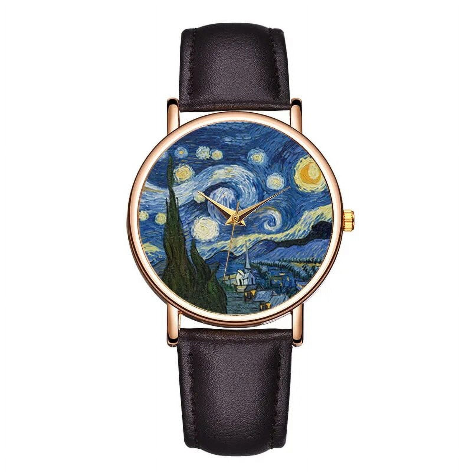 Creative Women's Watches Van Gogh Paintings The Starry Night Bracelet ...