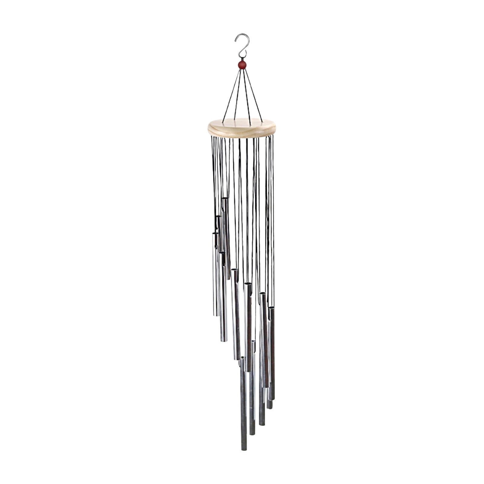 Creative Wood Metal Multi-tube Wind Chime Aluminum Alloy Weather ...