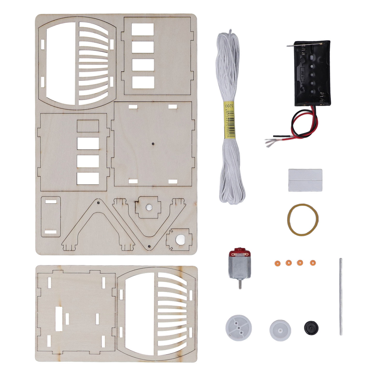 Creative Wooden Construction Kit, Cable Car Science Experiment ...