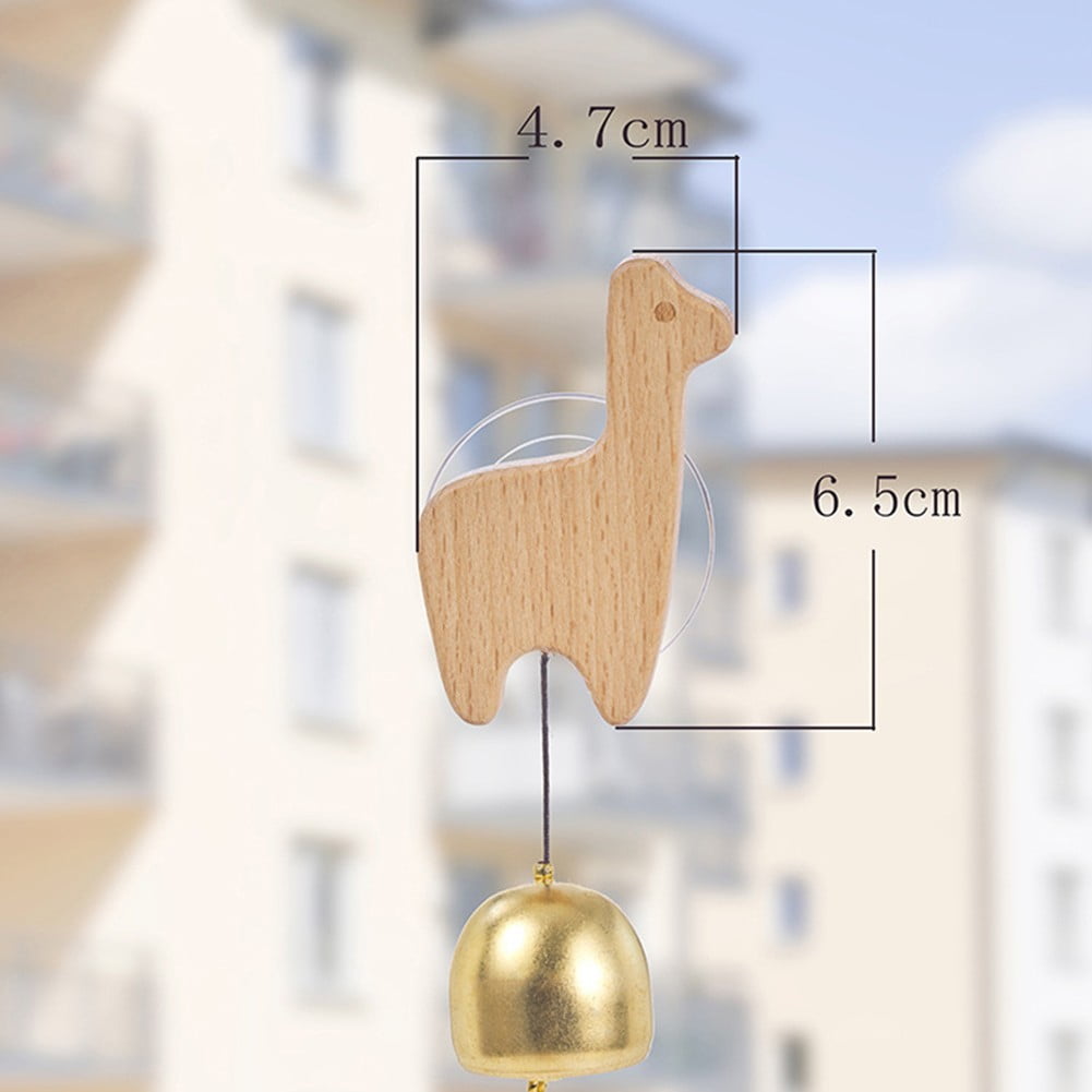 Creative Wooden Hanging Doorbell With Whimsical Animal Design And ...