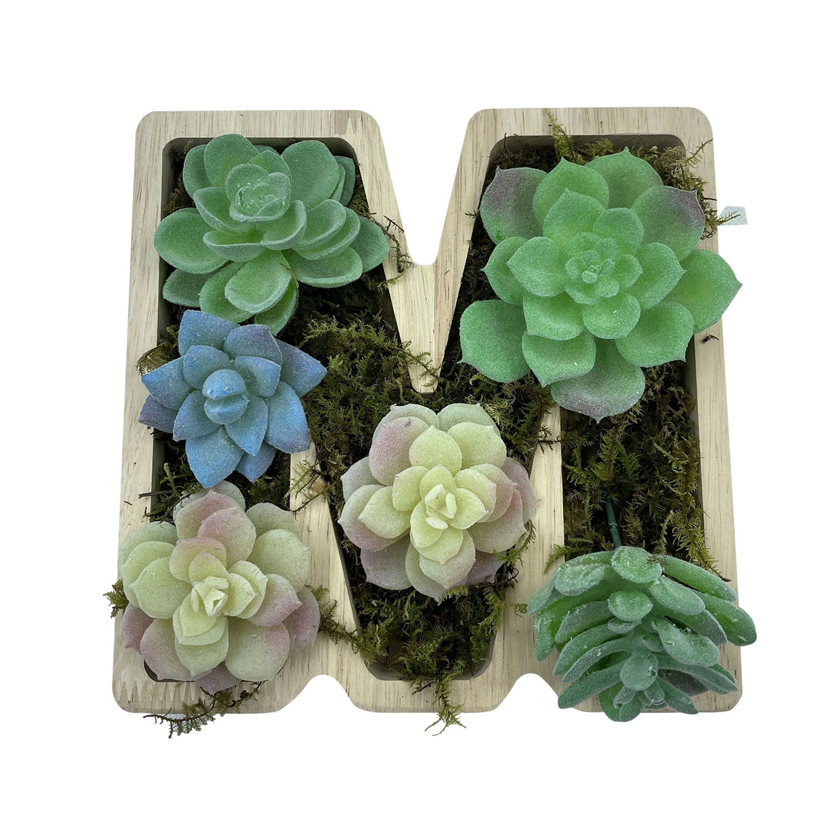 Creative Wooden Letter Shaped Wall Mounted Decorative Ornaments ...