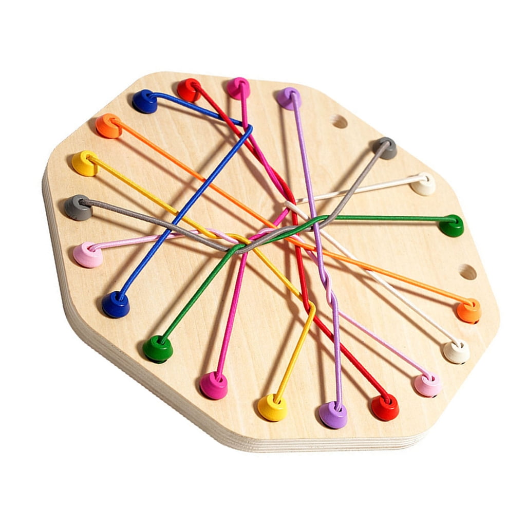 Creative Wooden Strategy Game Rope Puzzle For Kids And Party Gatherings ...
