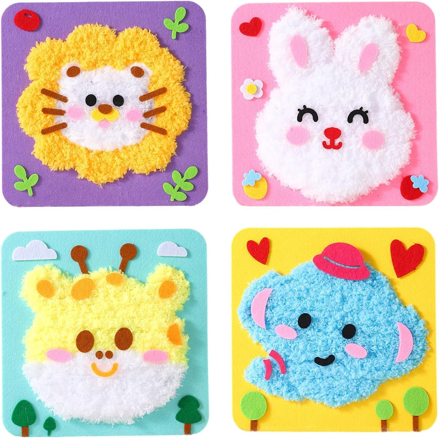 Creative Wool Craft Kit for Kids, Arts and Crafts for Kids, Kids ...