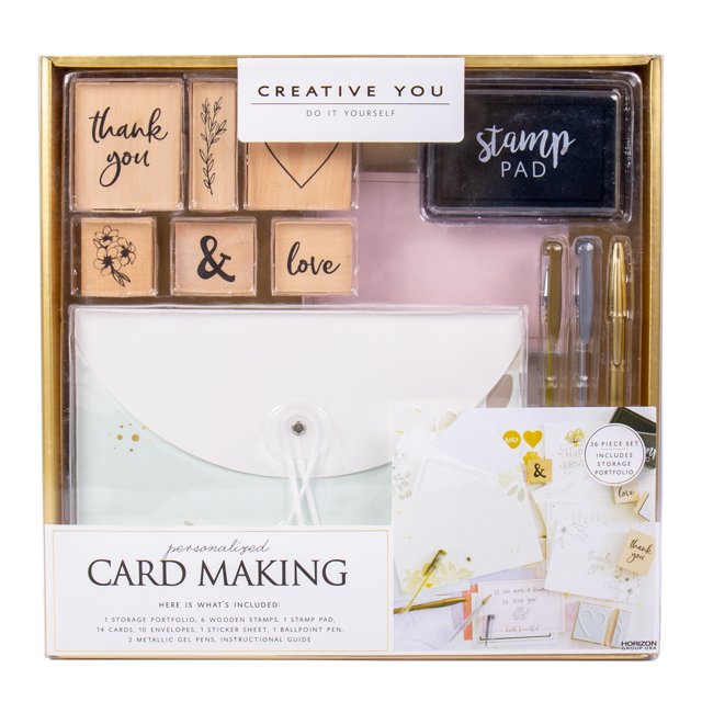 Creative You Personalized Card-Making Set, Boys and Girls, Teen, Ages ...