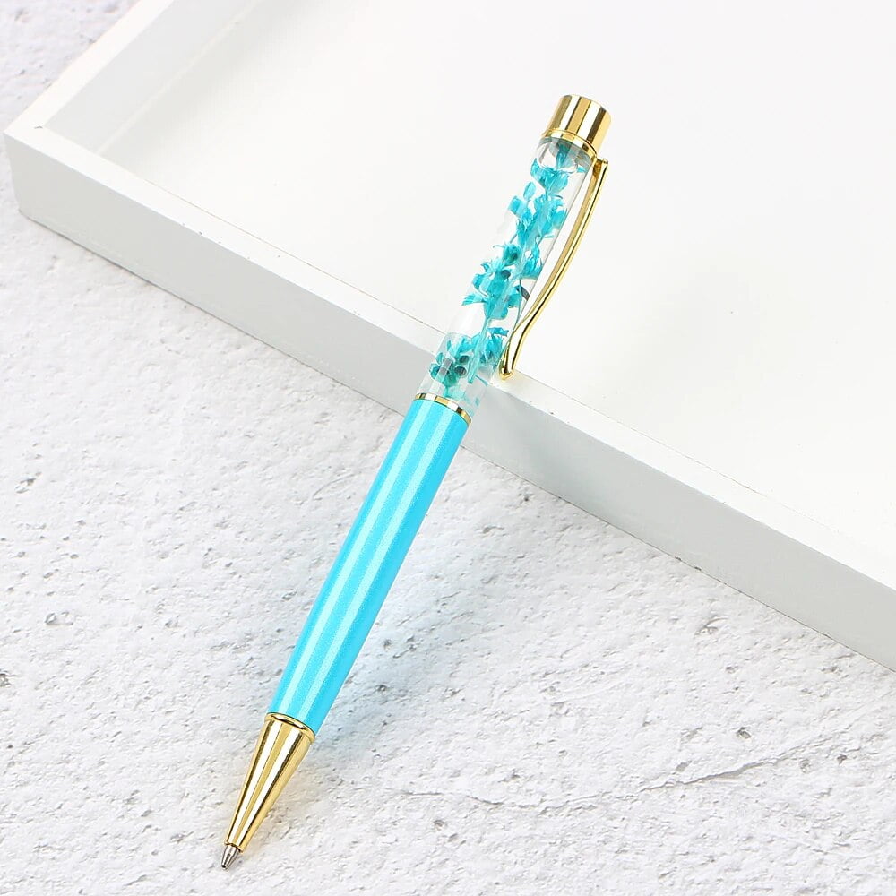 Creative ballpoint Pen Metal Ball Pens Office Supplies Rose Golden Rose ...