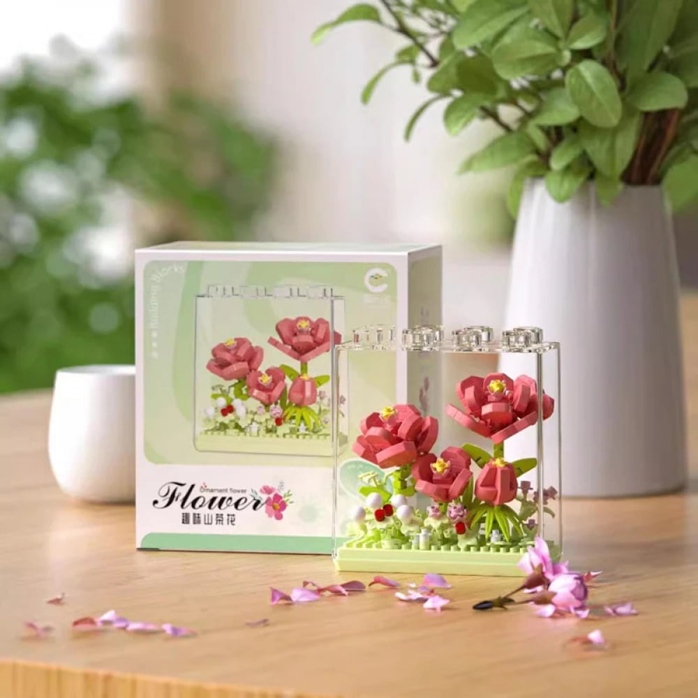 Creative building blocks Dream Flower Box Everlasting Flower Series ...
