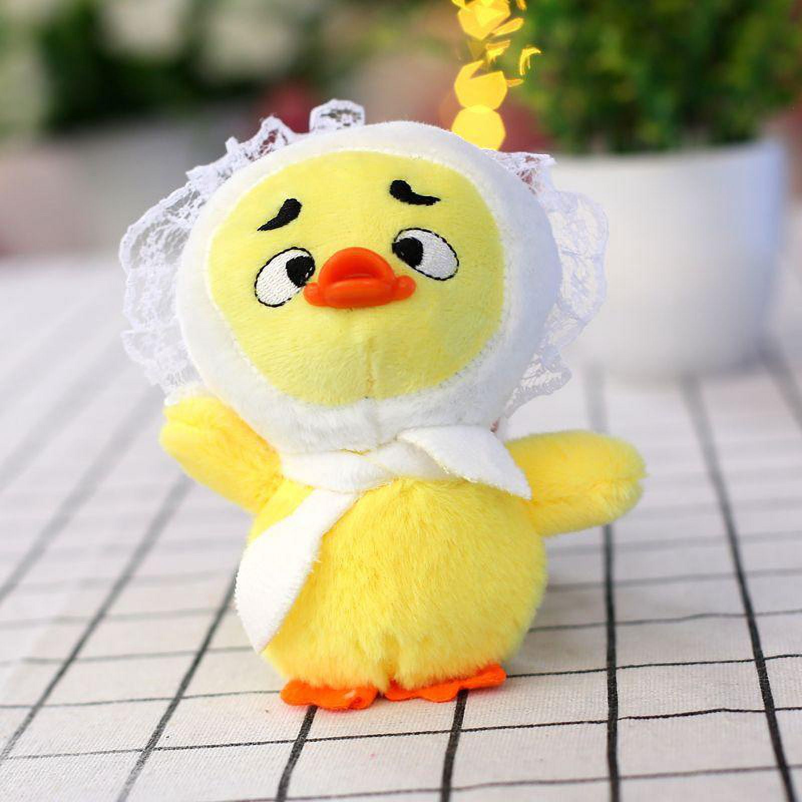 Creative cartoon annoying duck at work annoying duck plush toy pendant ...