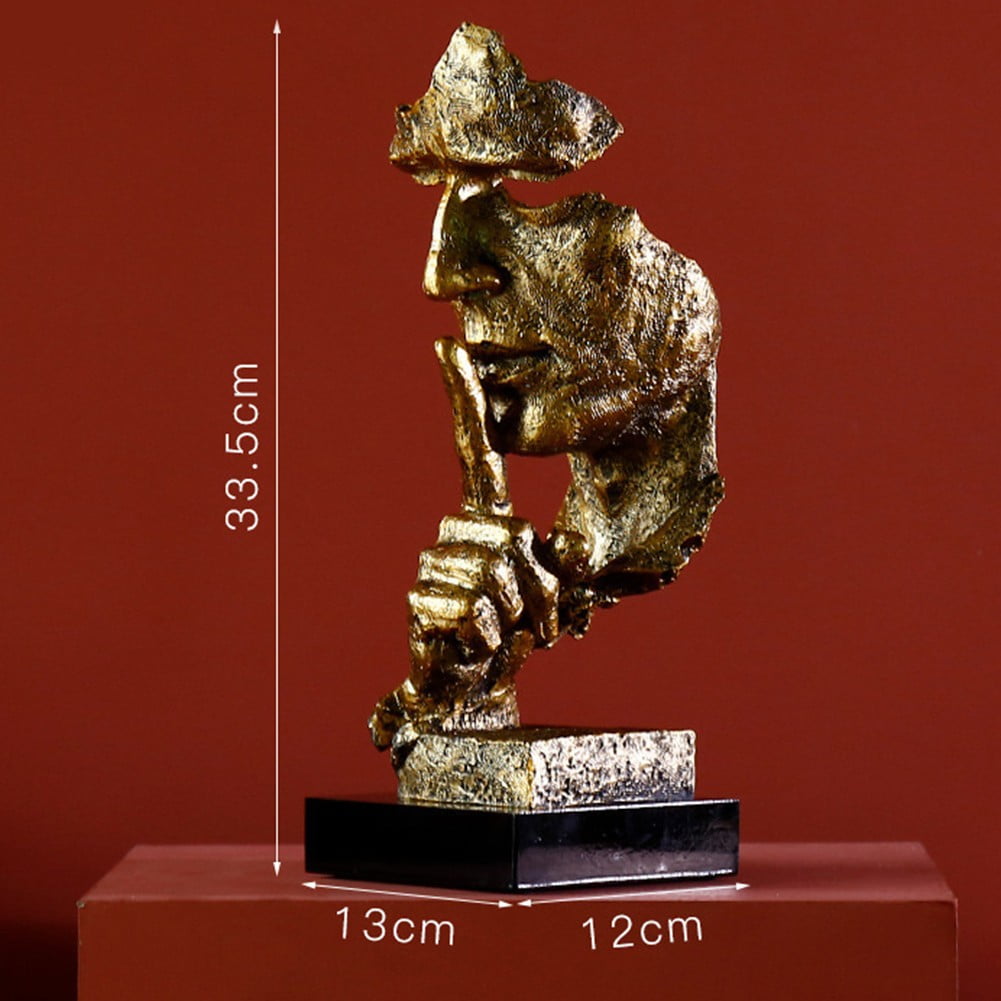 Creative decorative statues modern resin art for home,yard and office ...