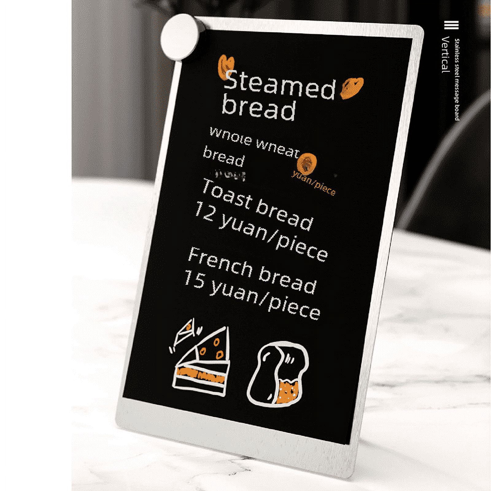 Creative desktop message board magnetic whiteboard erasable vertical ...