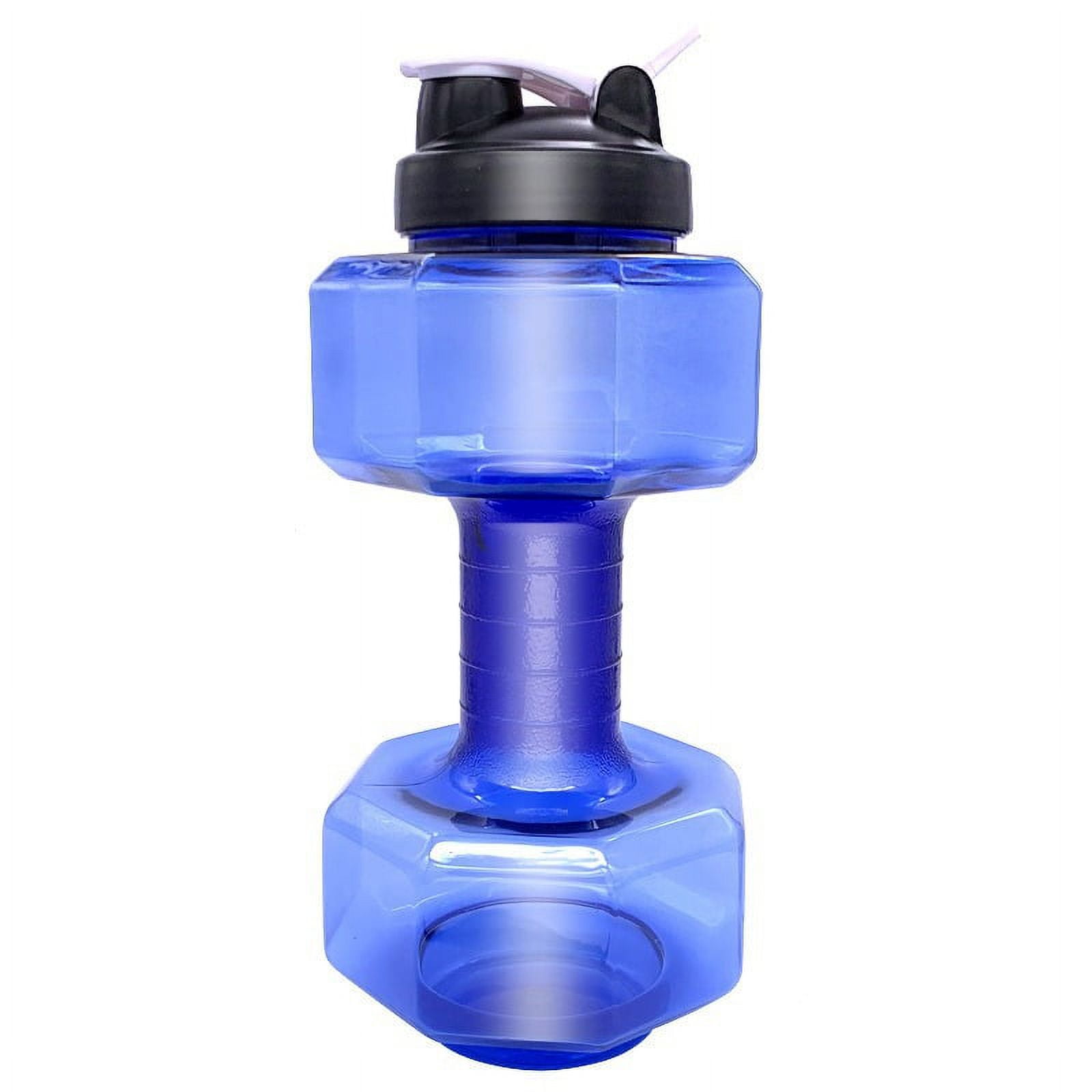 Creative dumbbell fitness kettle water filling dumbbell water Cup ...