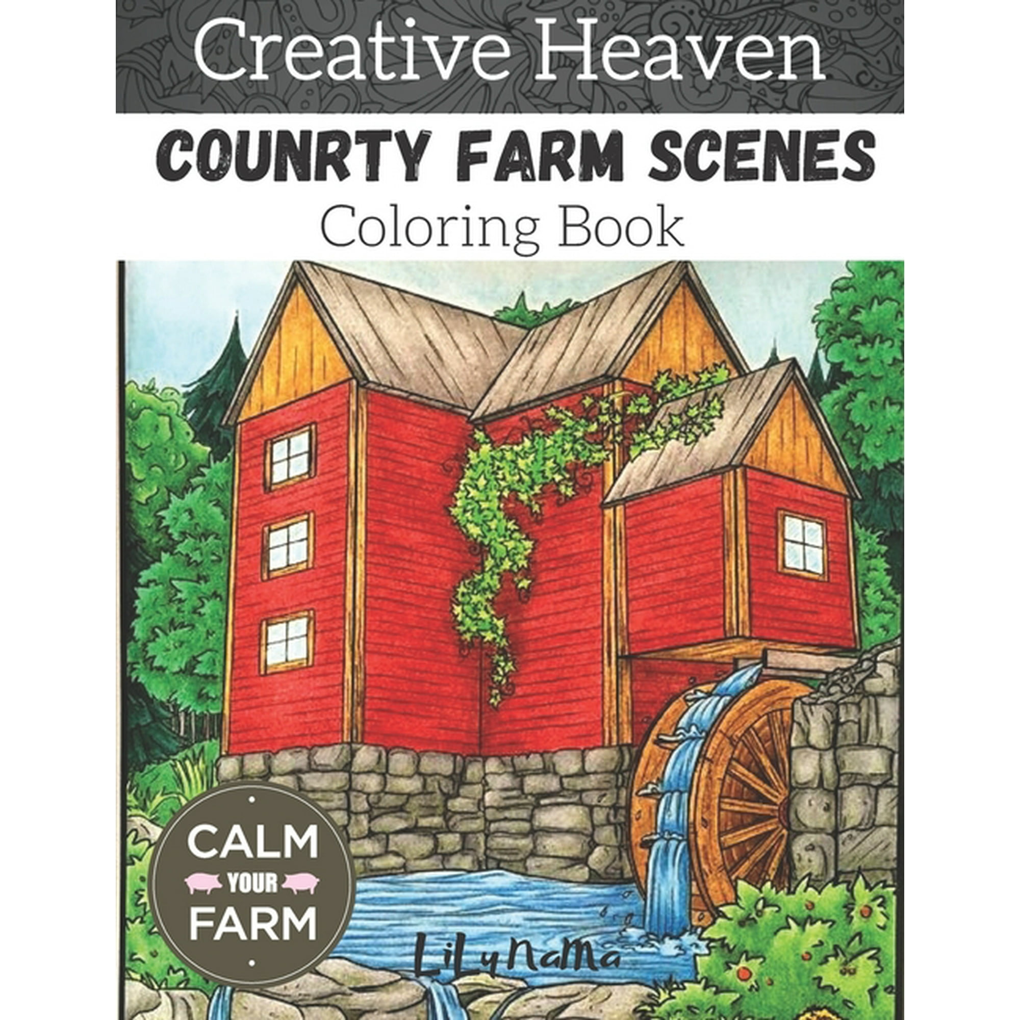 Farm Scene Coloring