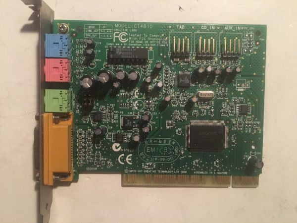 Creative labs ct4810 pci sound card - Walmart.com