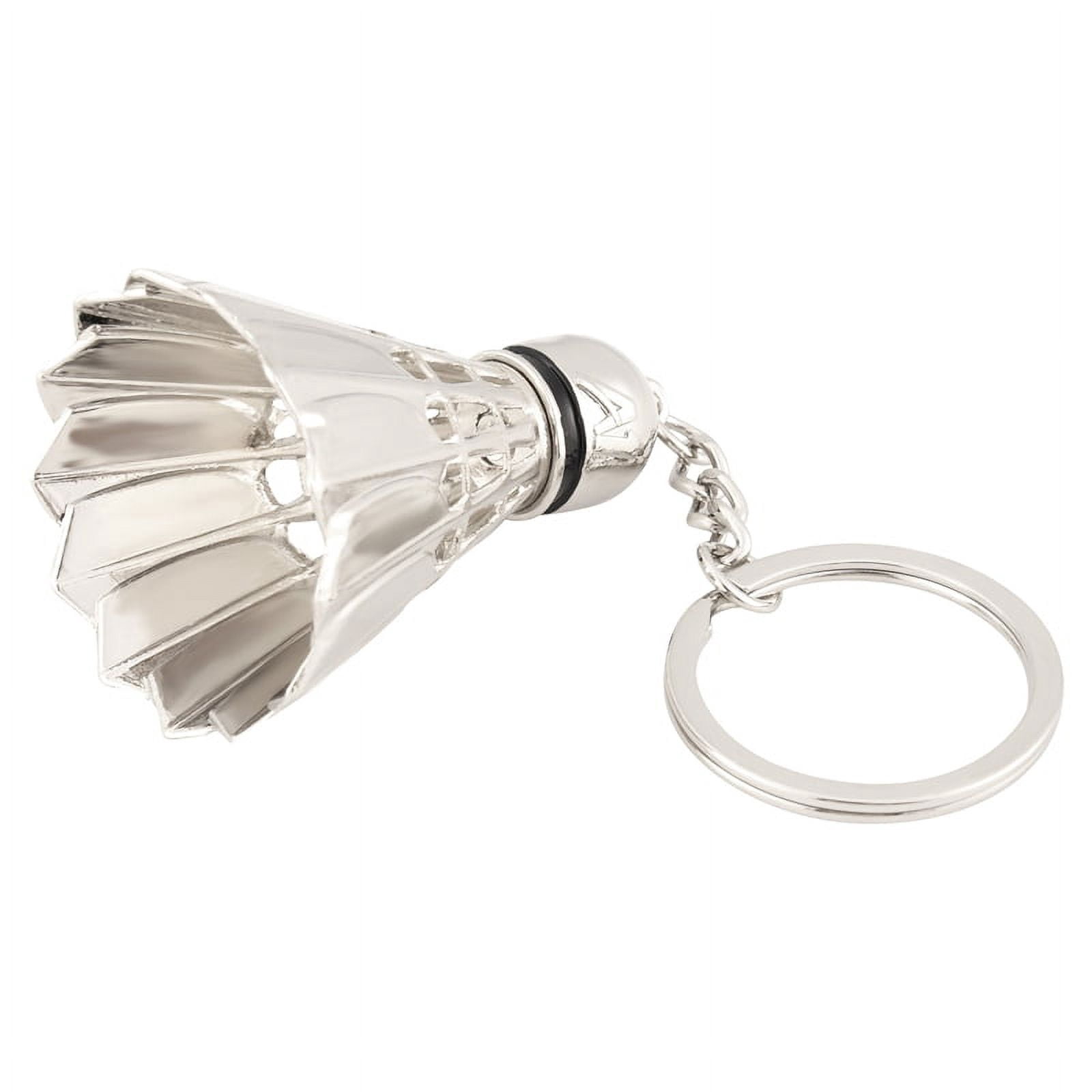 metal badminton key chain three-dimensional tournament souvenir pendant ...