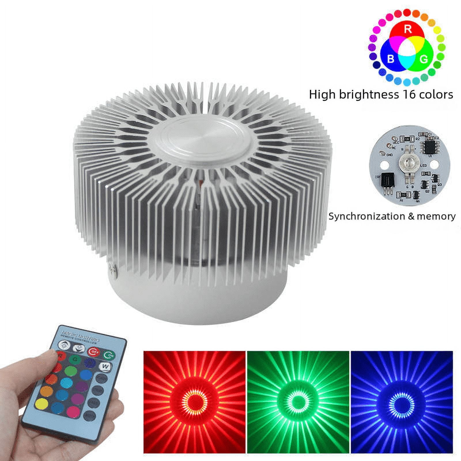 Creative modern lamp LED sunflower wall lamp aisle corridor TV background wall bedside ...