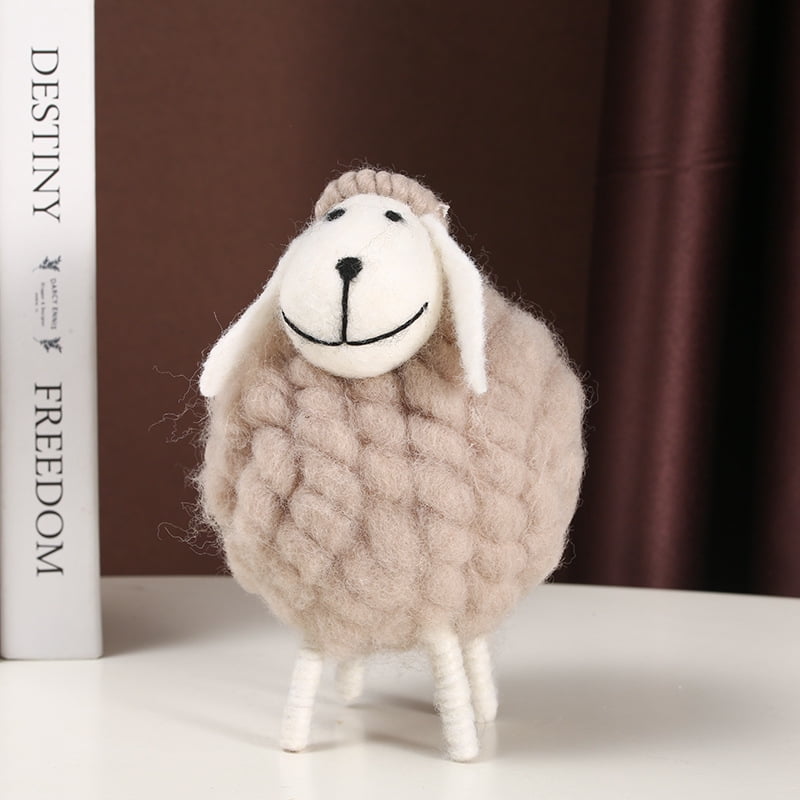 Creative plush sheep cute wool plush sheep doll Christmas foreign trade ...