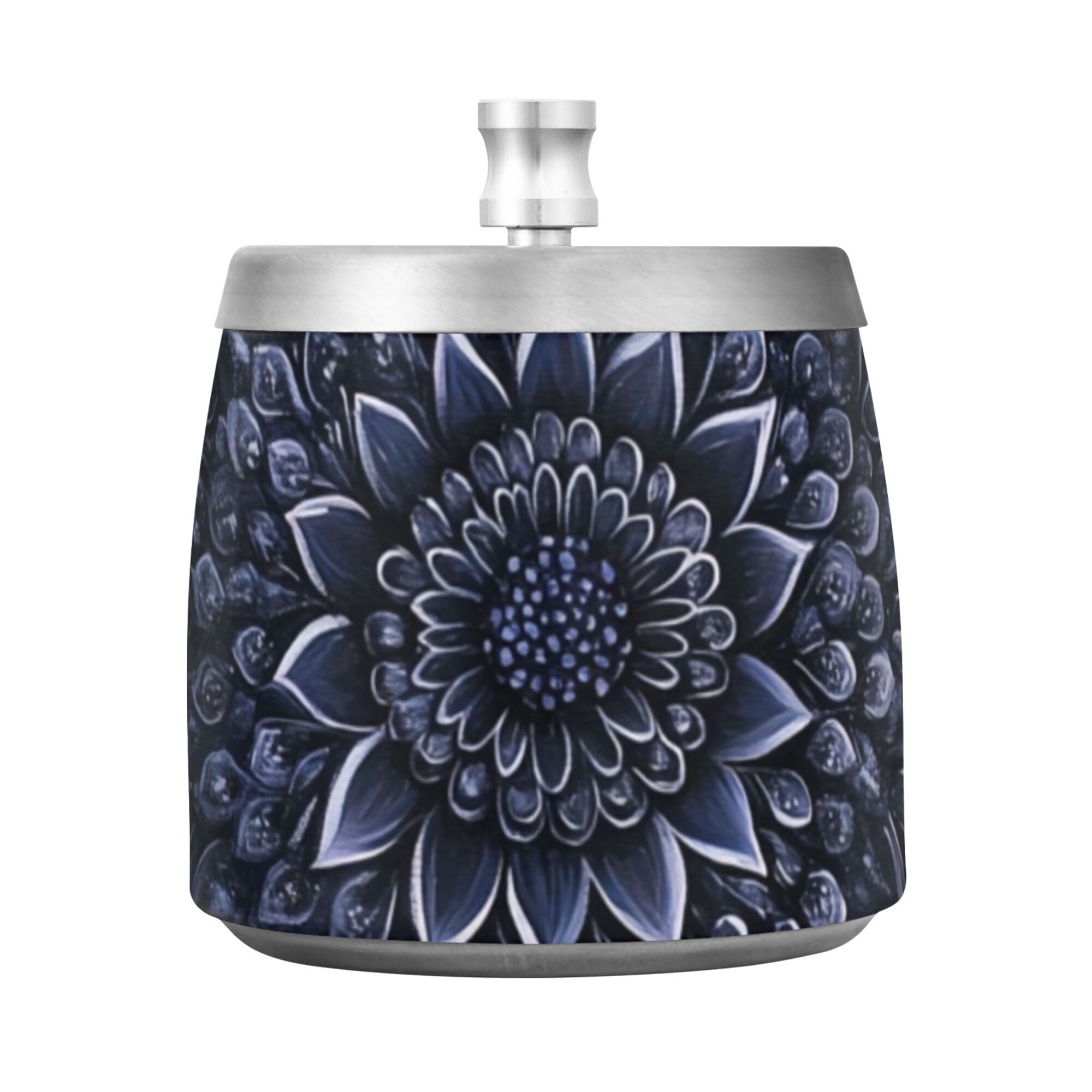 Creative stainless steel ashtray home car large capacity anti-flying ...