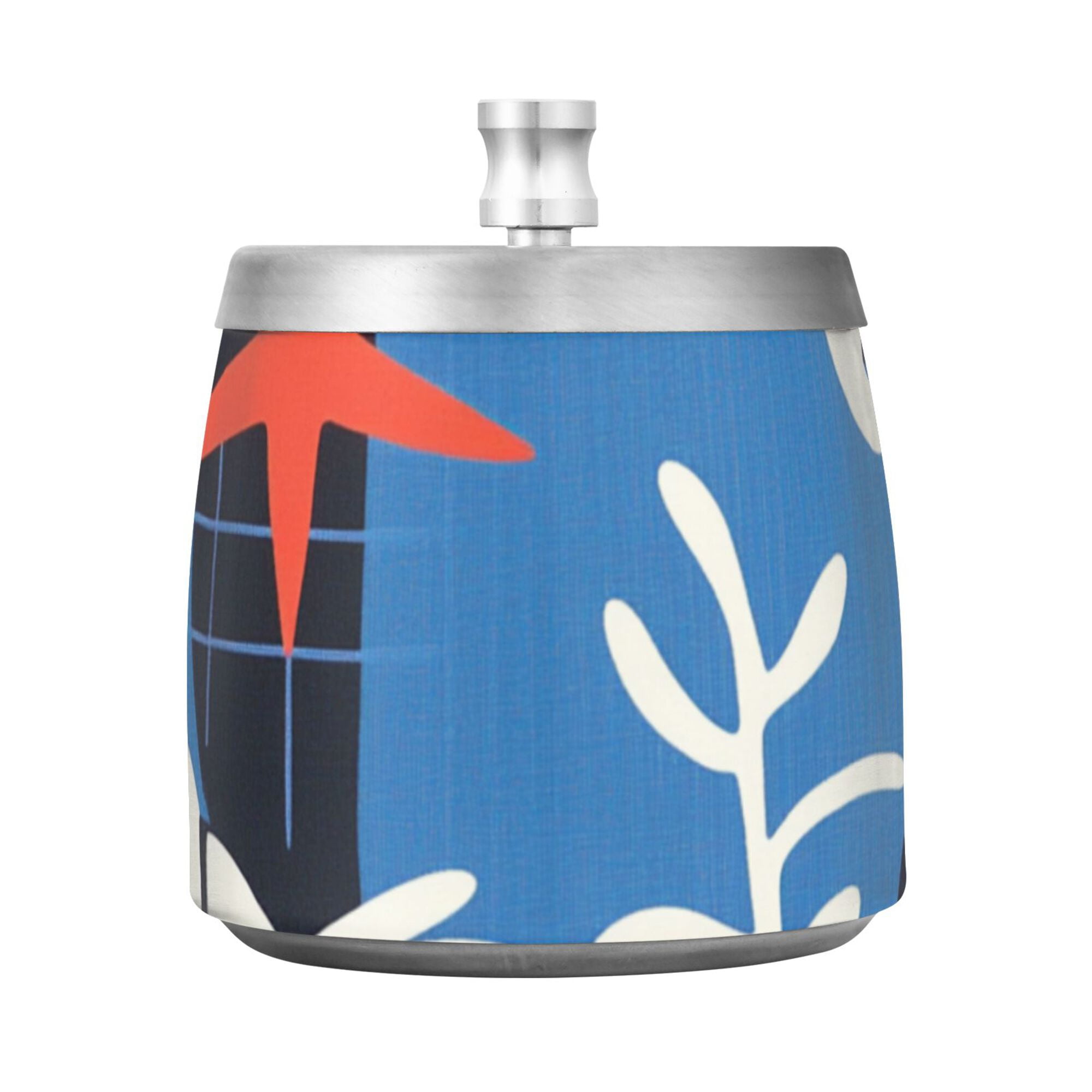 Creative stainless steel ashtray home car large capacity anti-flying ...