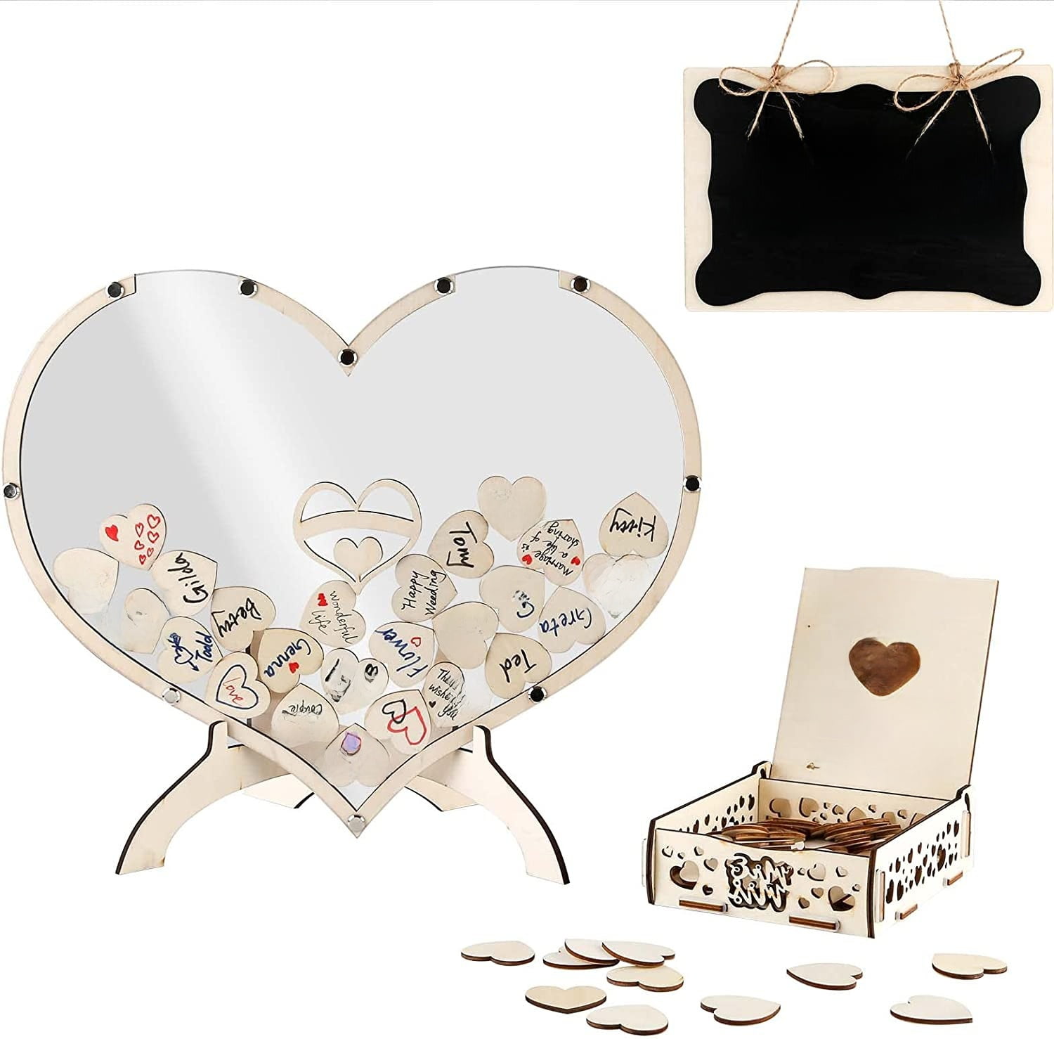 Creative wedding sign-in board acrylic photo frame wedding sign-in ...