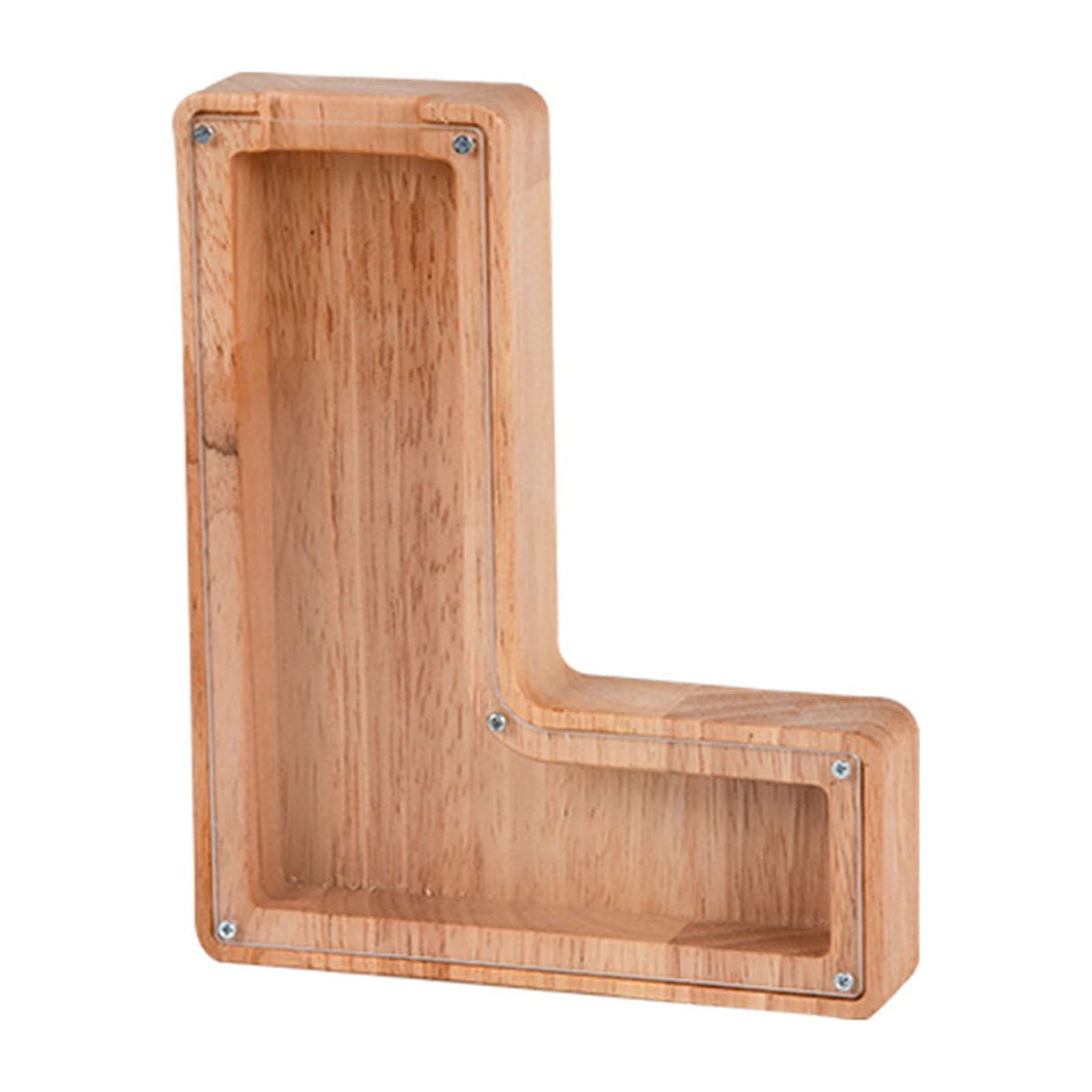 CreativeArrowy Alphabet Transparent Acrylic Money Box Piggy Bank Letter ...