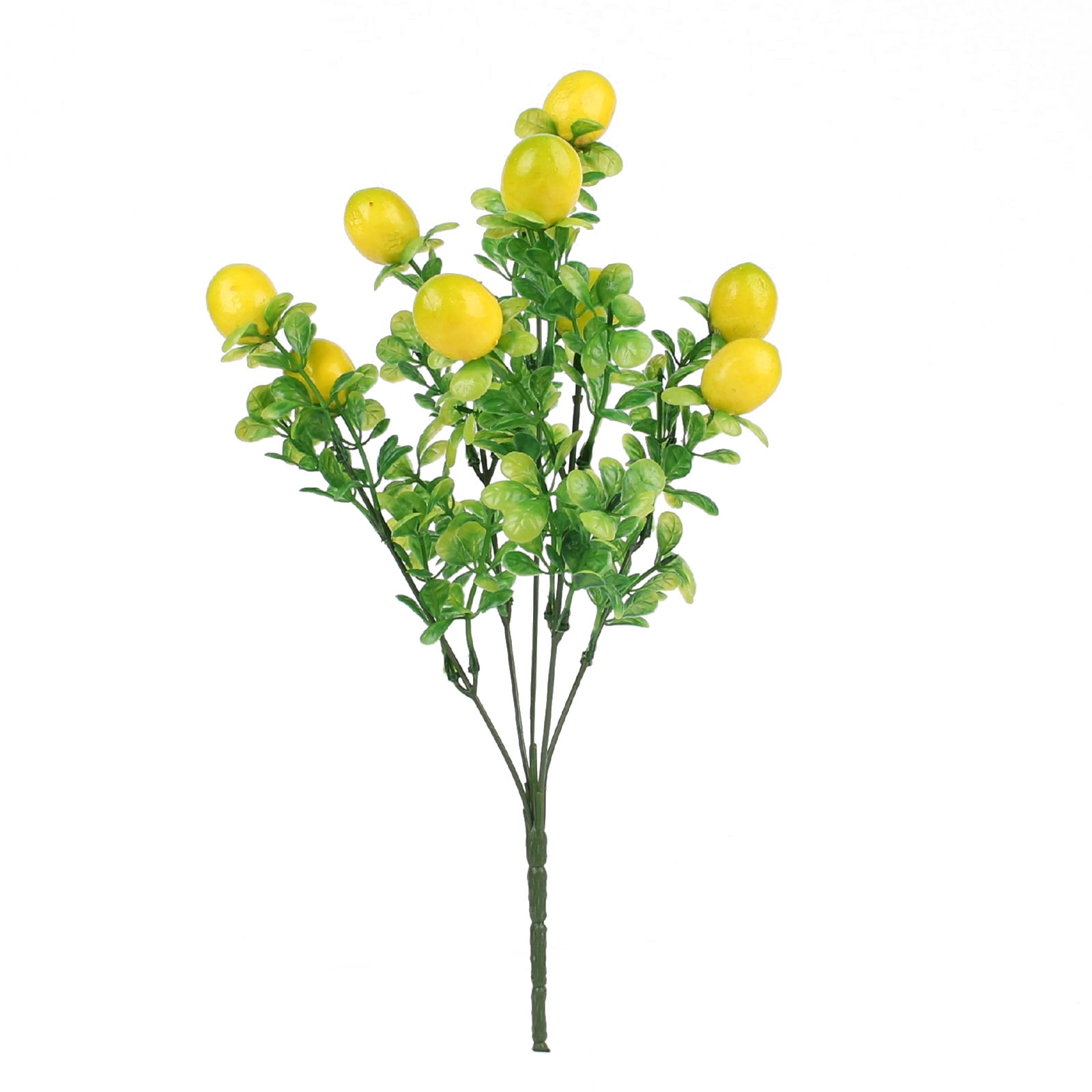 CreativeArrowy Artificial Lemon Cuttings Foam Holiday Greenery ...