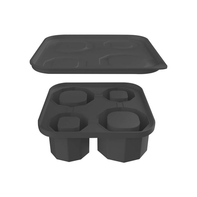 Creatives Silicones Ice Grids Cylindrical High Capacity Homemade Ice Block Silicones Ice Making