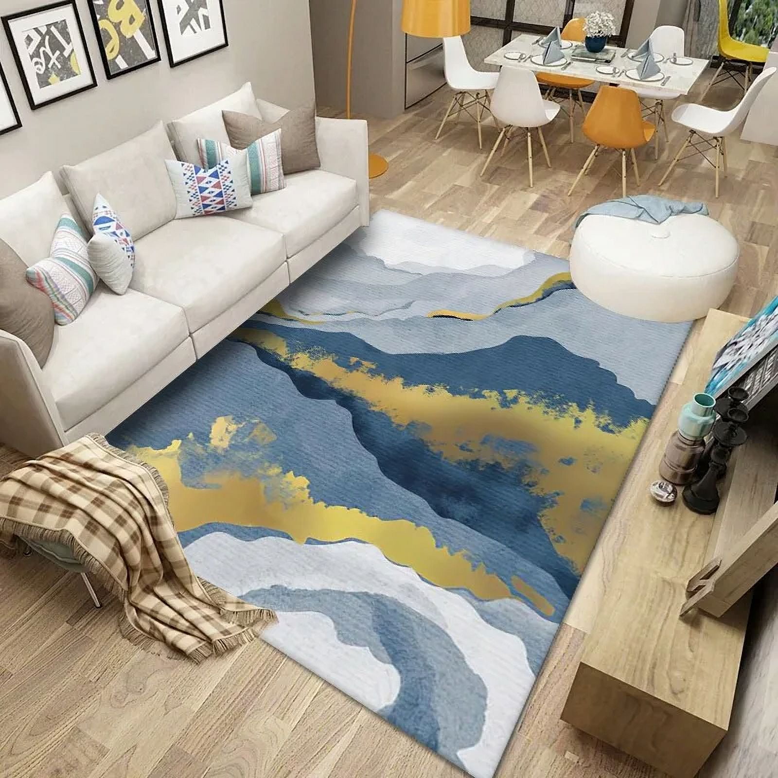 Creativity 3D Printing Carpets for Living Room Bedroom decoration Big ...