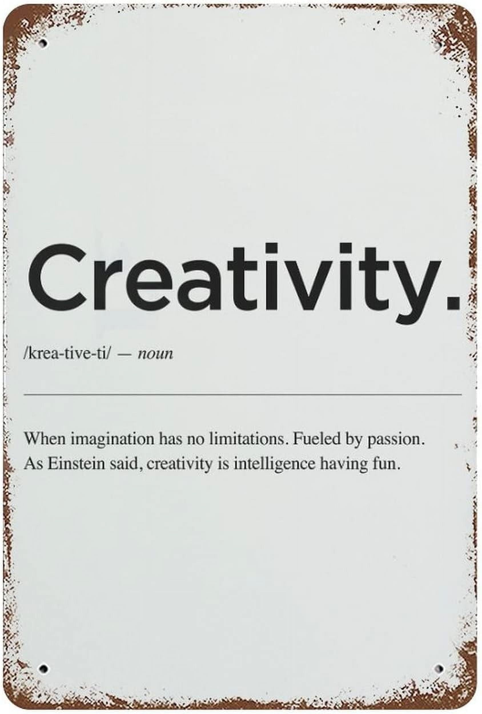 Creativity Definition Office Wall Art Home Office Prints Motivational ...