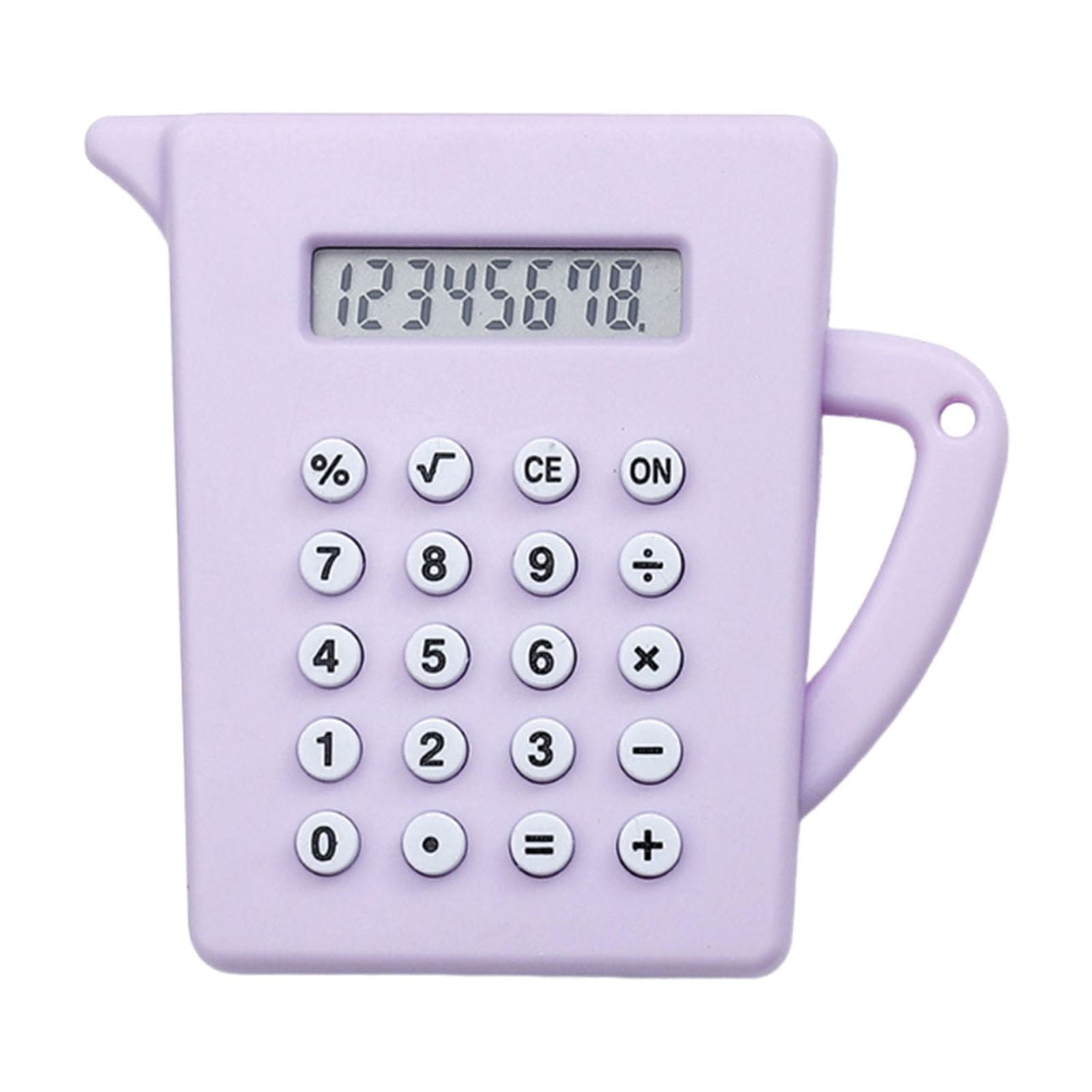 Creativity Handheld Calculator, Portable Cold Kettle Shape Mini ...