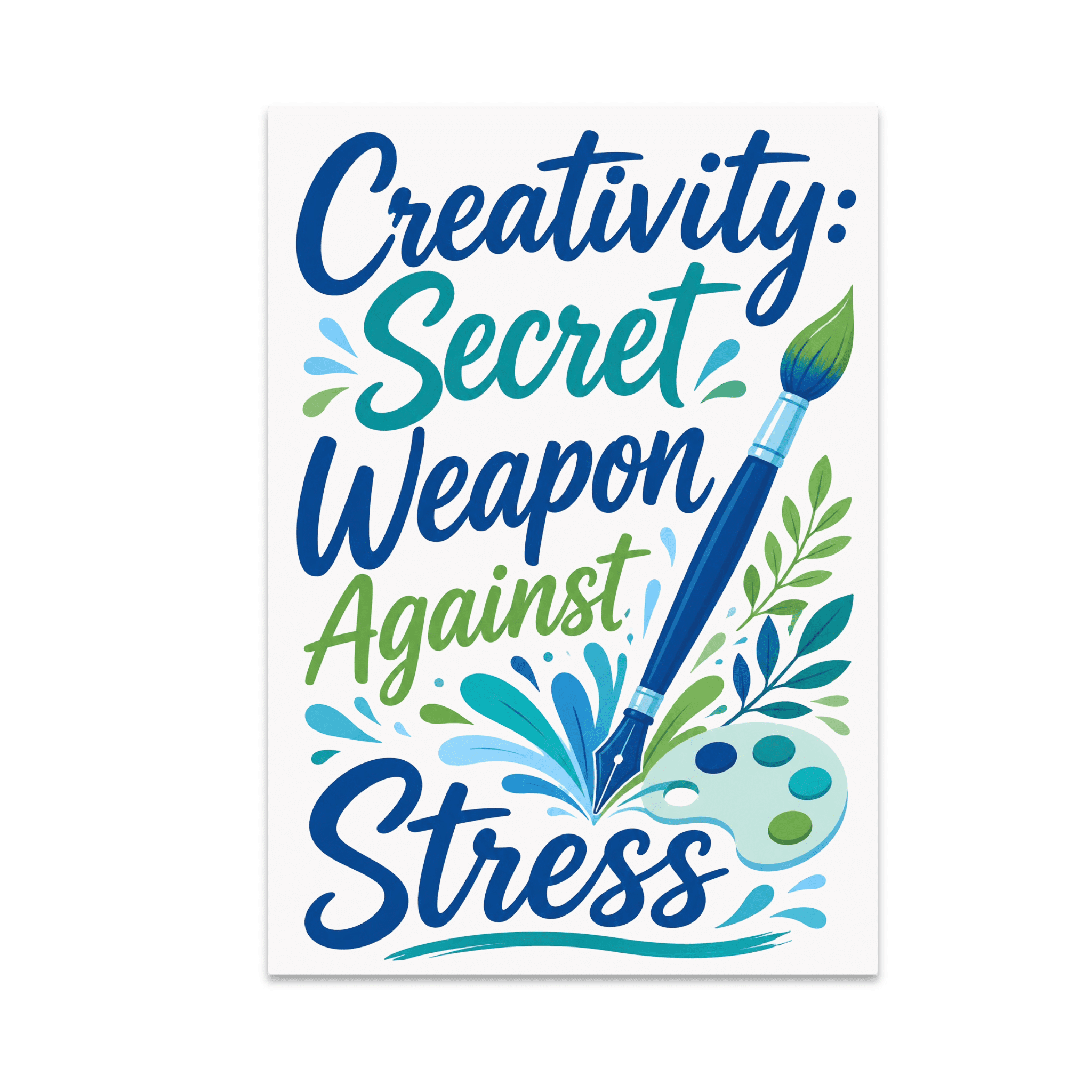 Creativity: Secret Weapon Against Stress - Creative Hobbyist - 13x19 ...