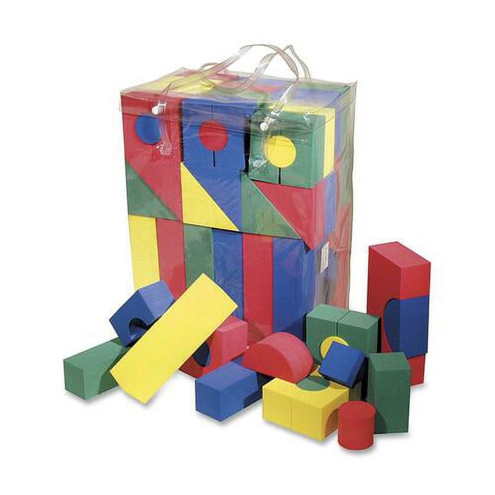 Creativity Street 68-piece Wonderfoam Block Set - Assorted | Bundle of ...