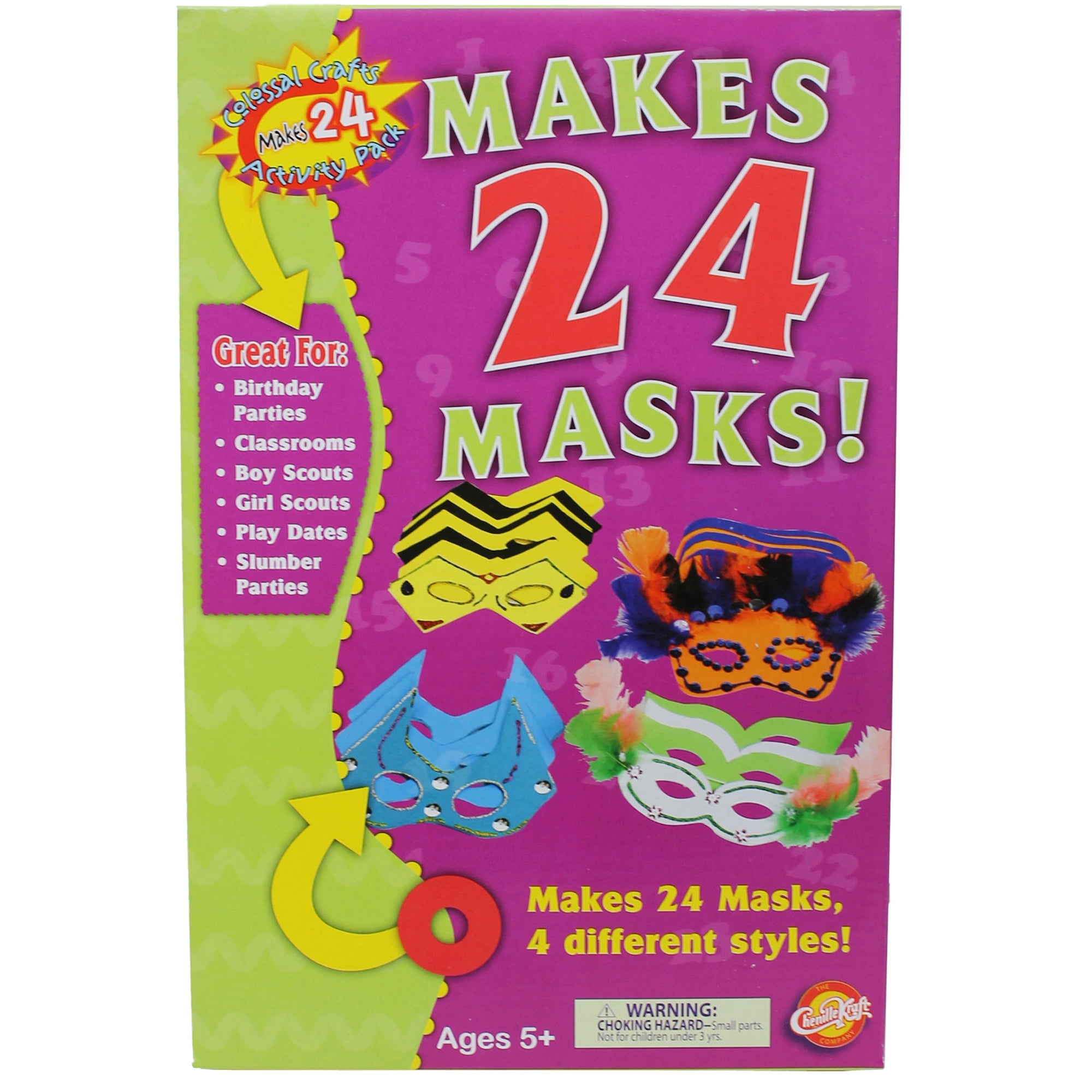 Creativity Street® Colossal Crafts Mask Kit - Walmart.com