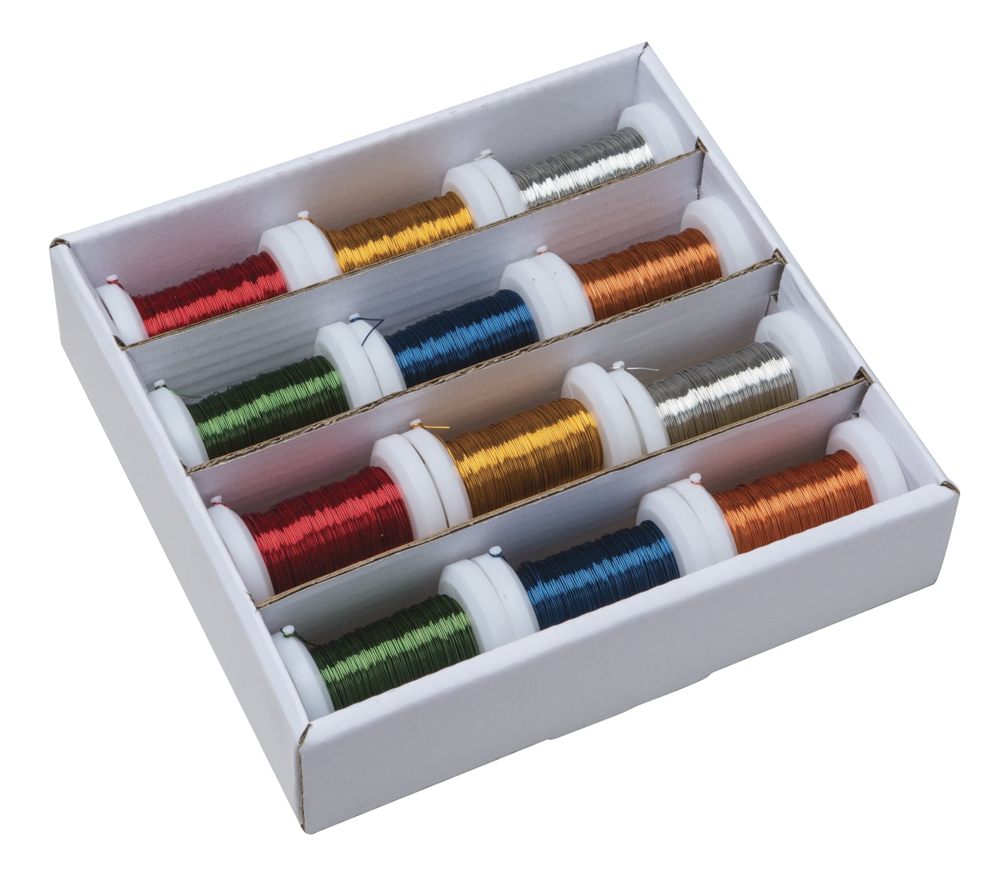 Creativity Street Craft Wire, Assorted Colors, 12 Spools - Walmart.com
