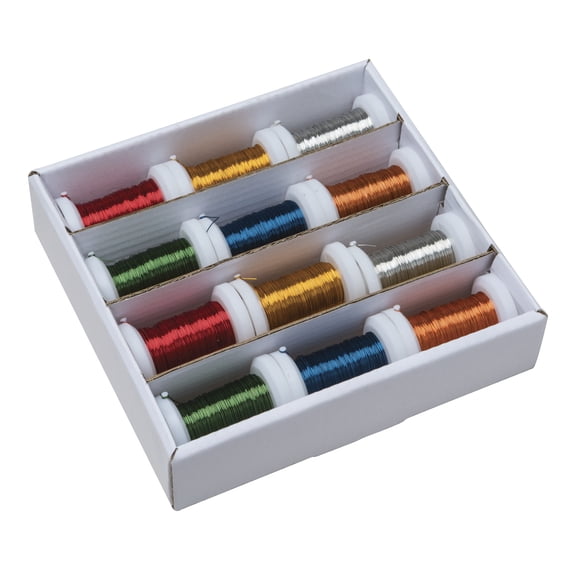 Creativity Street Craft Wire, Assorted Colors, 12 Spools - Walmart.com