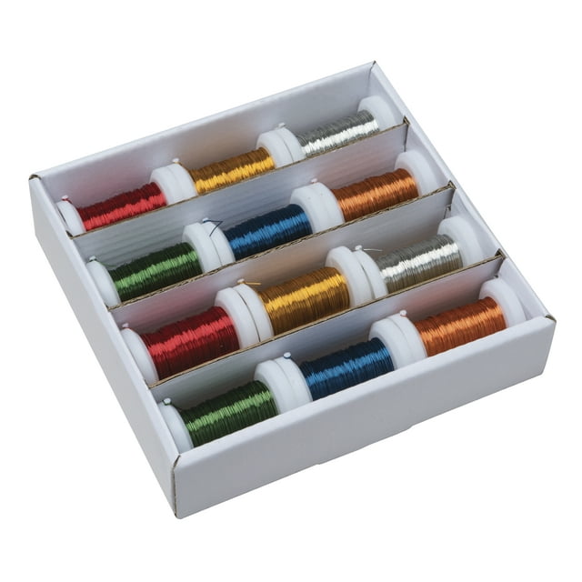 Creativity Street Craft Wire, Assorted Colors, 12 Spools - Walmart.com