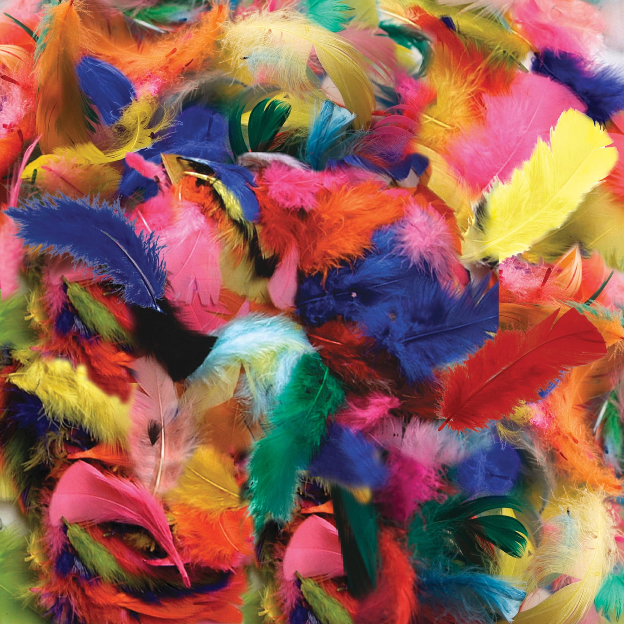 Creativity Street® Feathers, Hot Colors, 12 Packs - Walmart.com