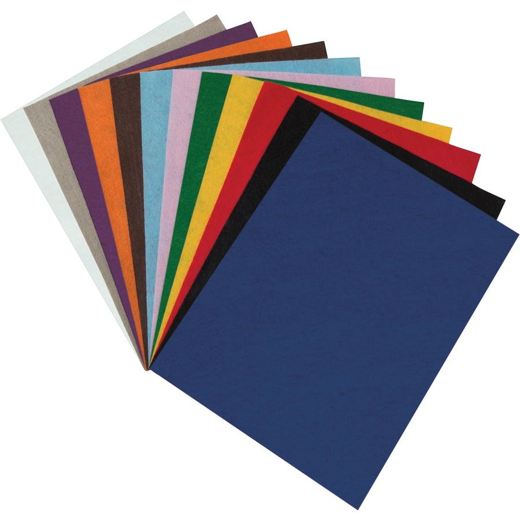 Creativity Street Felt Sheets Assortment - Craft - 9"Height x 12"Width ...