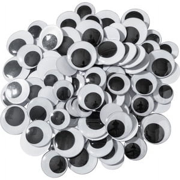 Creativity Street Jumbo Wiggle Eyes, Multi-Color, Assorted Sizes, 100 ...